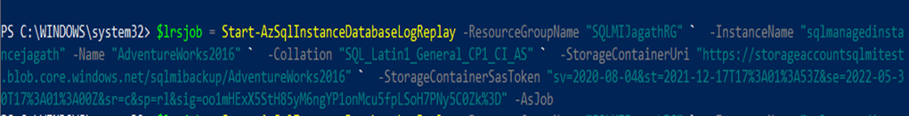 On Premise Sql Server To Azure Sql Migration Using Log Replay Service Lrs Part 3 Migration