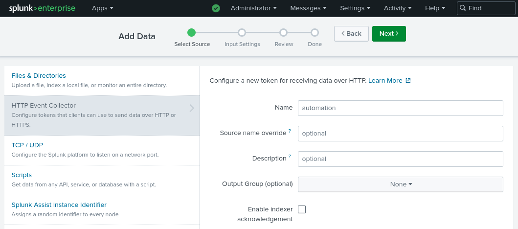 Integrating Ansible Automation Controller with Splunk | techbeatly