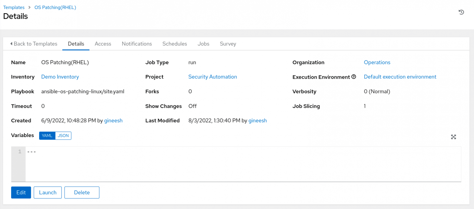 Running Ad Hoc Commands From Ansible Automation Controller Ansible Automation Platform
