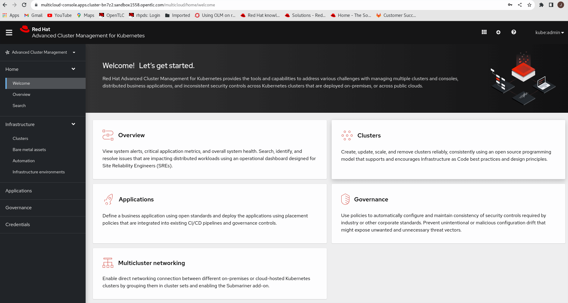 Install The Rhacm Operator Import An Existing Cluster Deploy A New Cluster Techbeatly