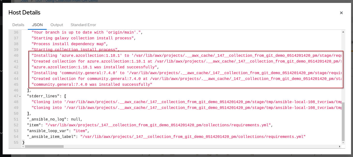 How To Utilize Ansible Collection From A Git Server With Ansible Automation Controller Techbeatly 0996